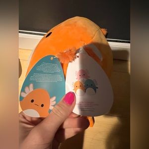 Squishmallows | Toys | Nwt Squishmallow Nico The Orange Axolotl | Poshmark